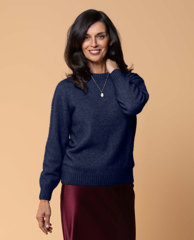 Noa Possum Merino Crew | Possum Boutique