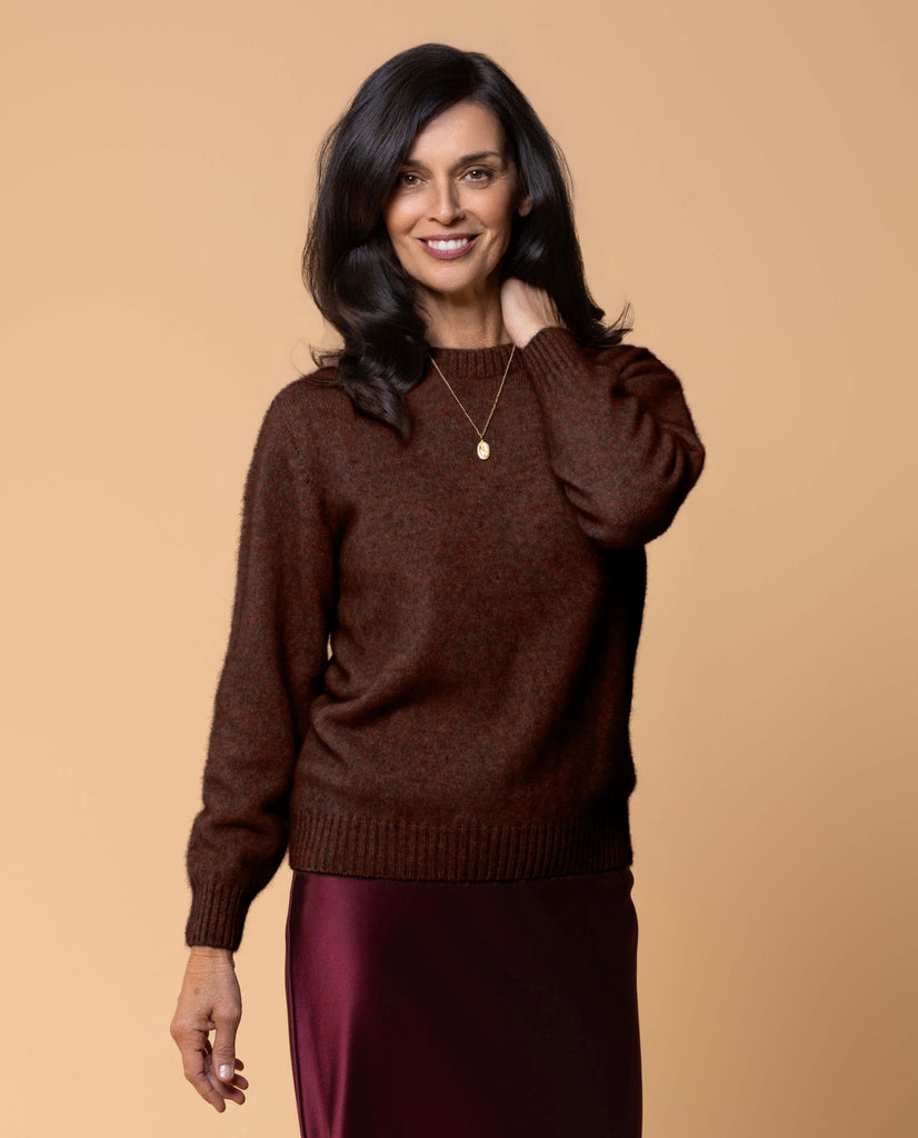 Noa Possum Merino Crew | Possum Boutique